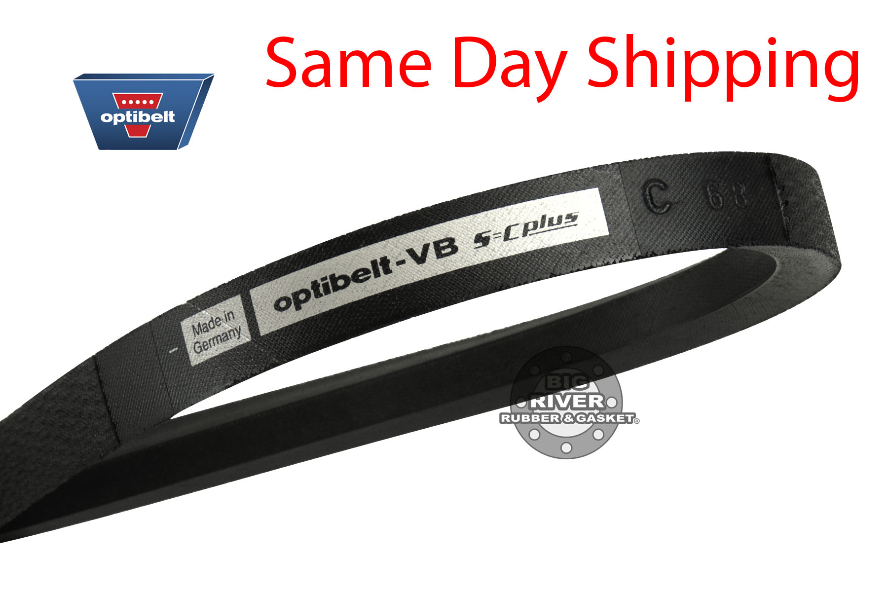 C68 V Belt Optibelt | Big River Rubber & Gasket