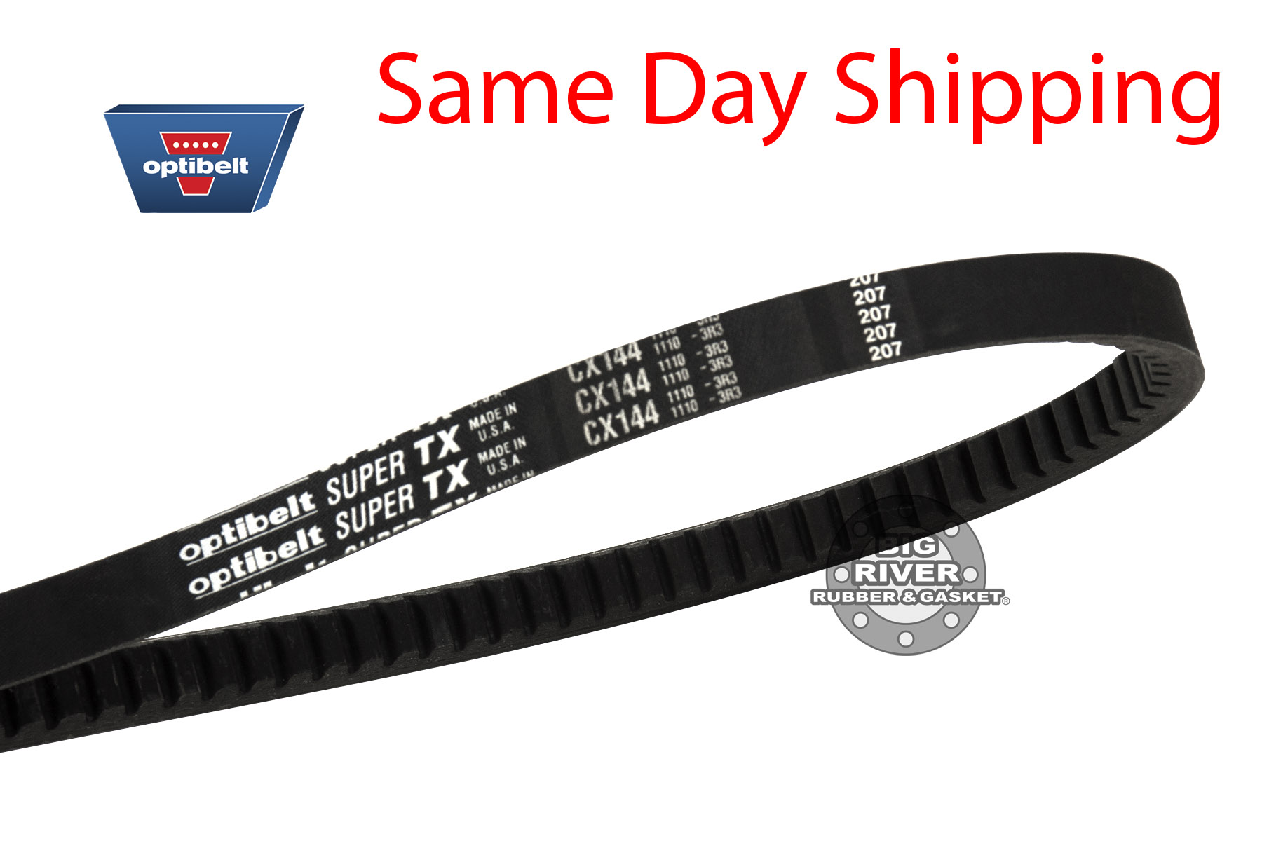 CX144 Cogged V Belt Optibelt | Big River Rubber & Gasket