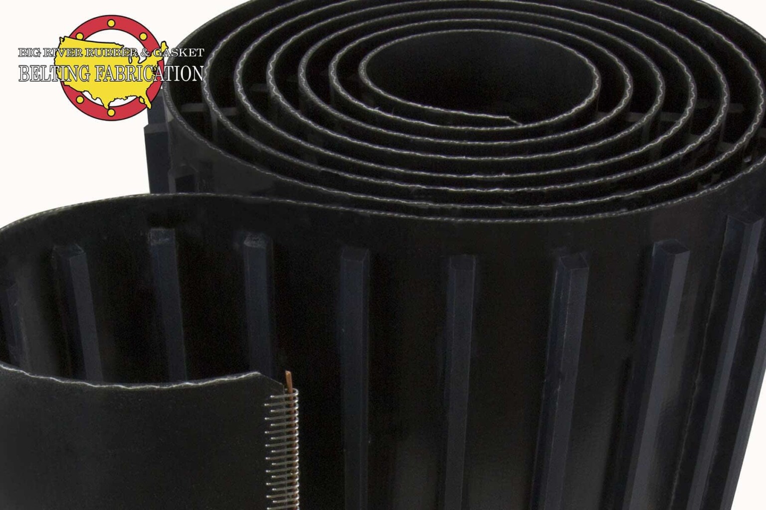 PVC Cleated Belt | Big River Rubber & Gasket