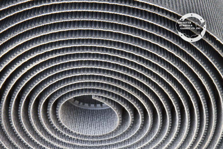 PVC Roughtop Belt with V-Guide | Big River Rubber & Gasket