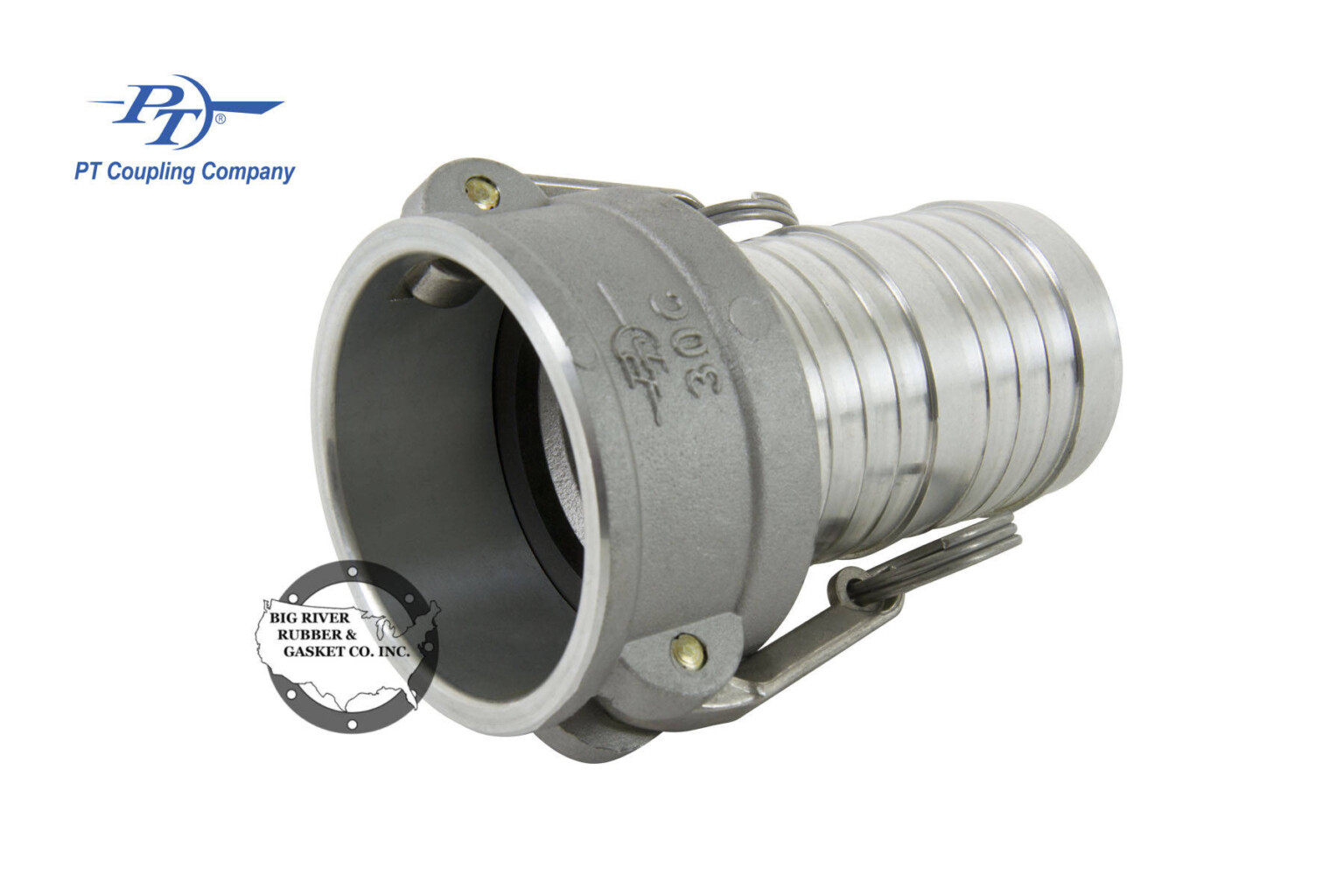 PT Coupling Stainless Steel Coupler 30C | Big River Rubber & Gasket