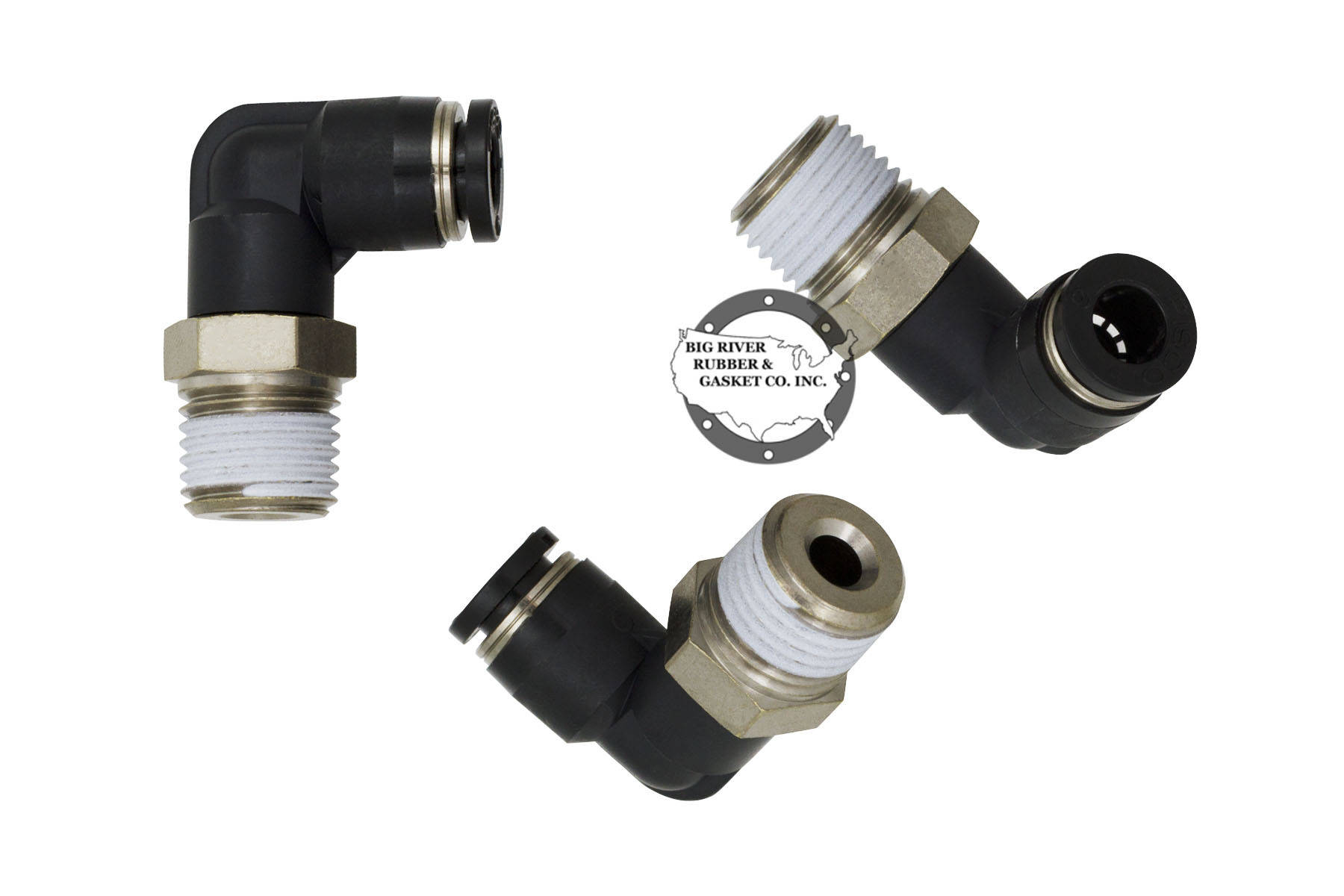 Pisco Elbow Tube Fitting PL 6-02 | Big River Rubber & Gasket