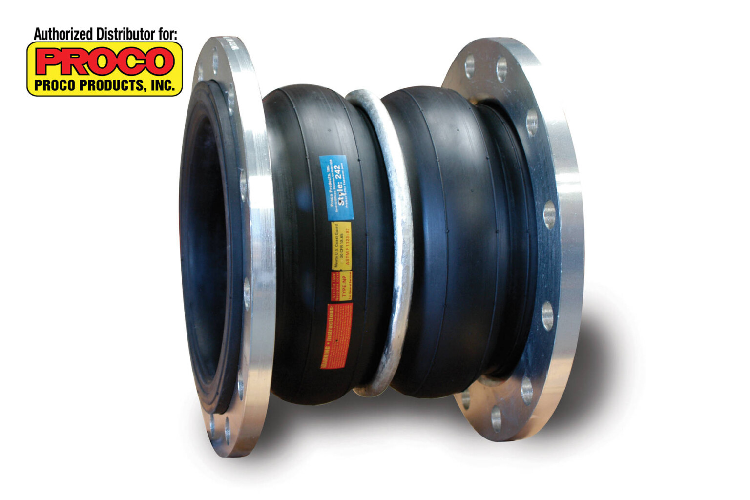 Proco Expansion Joint Double Arch Style 242/NP | Big River Rubber & Gasket