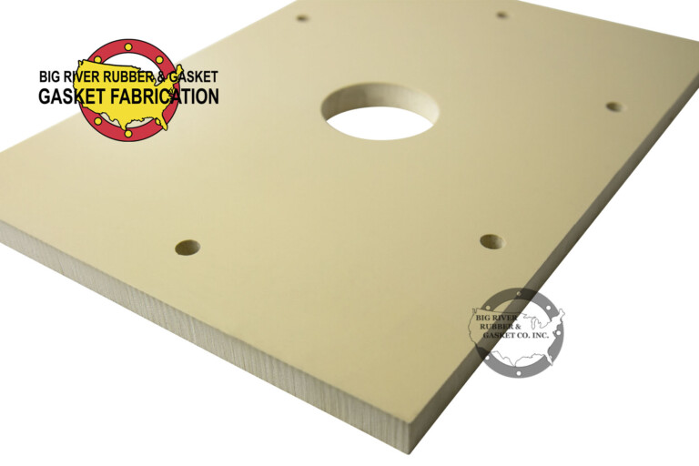 Pure Gum Gasket Custom Made 3/4″ Thick | Big River Rubber & Gasket