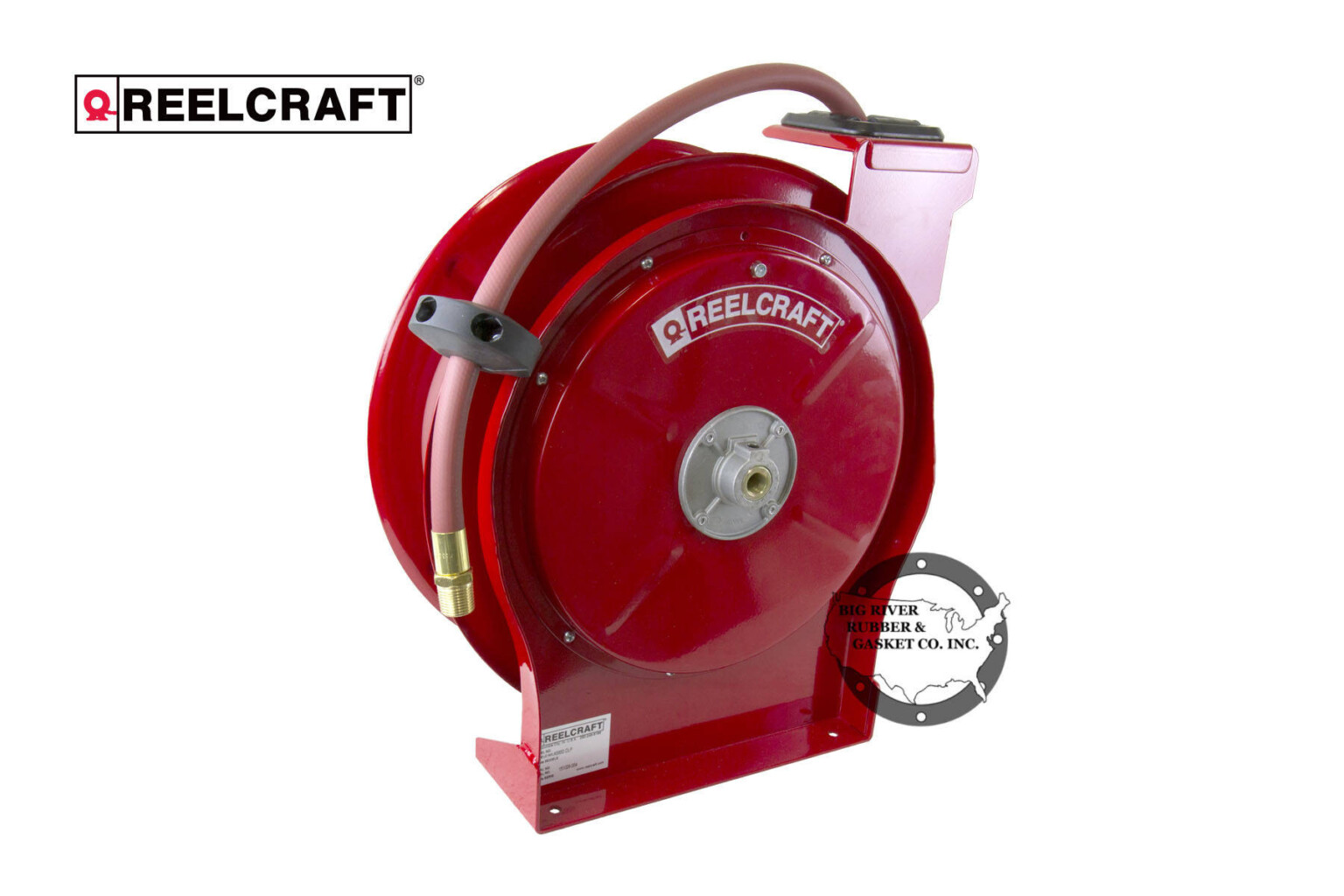 Reelcraft® Premium Duty Spring Retractable Hose Reel A5850 OLP | Big ...
