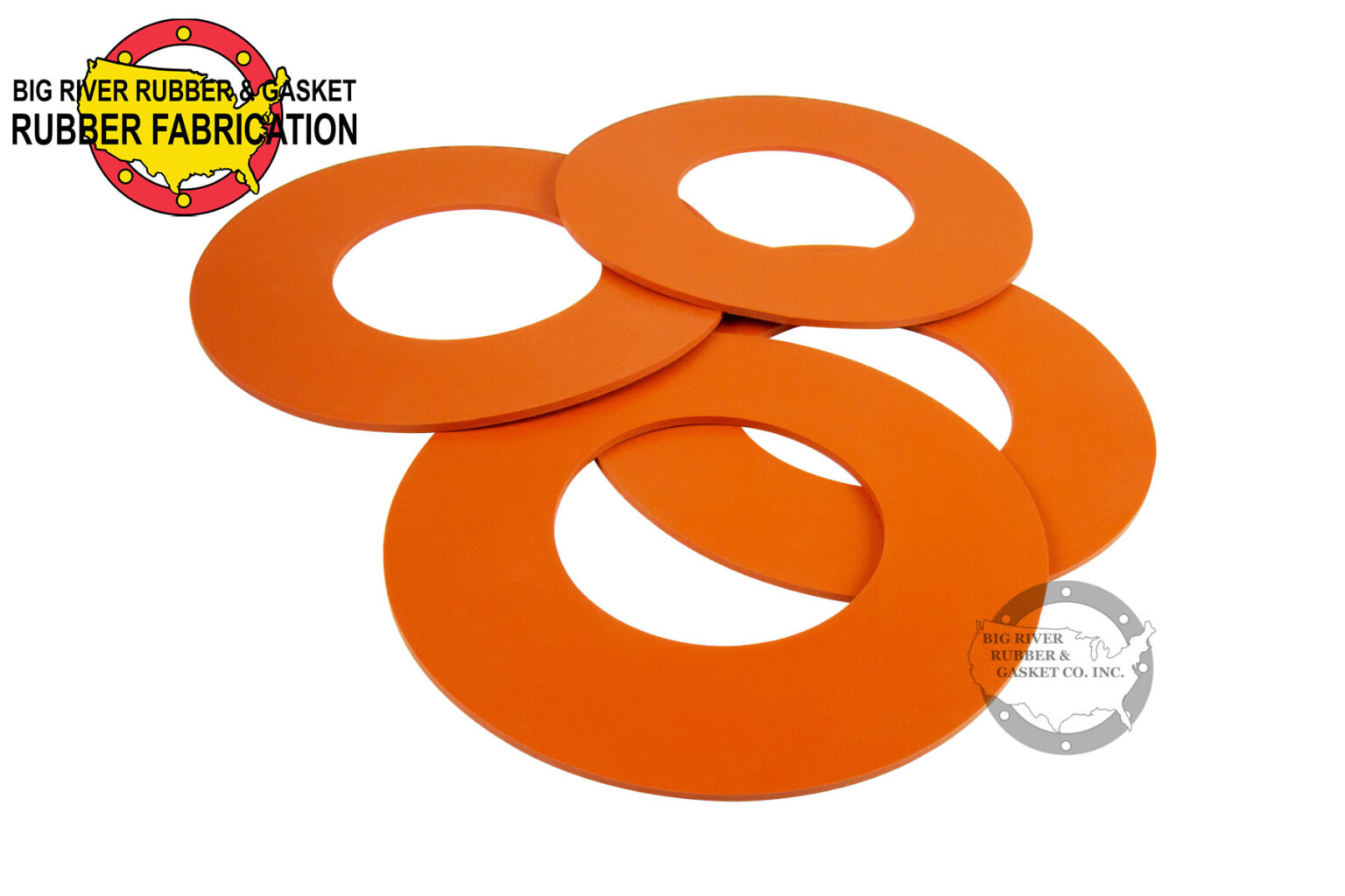 Silicone Rubber Gaskets 1/8″ Thick | Big River Rubber & Gasket