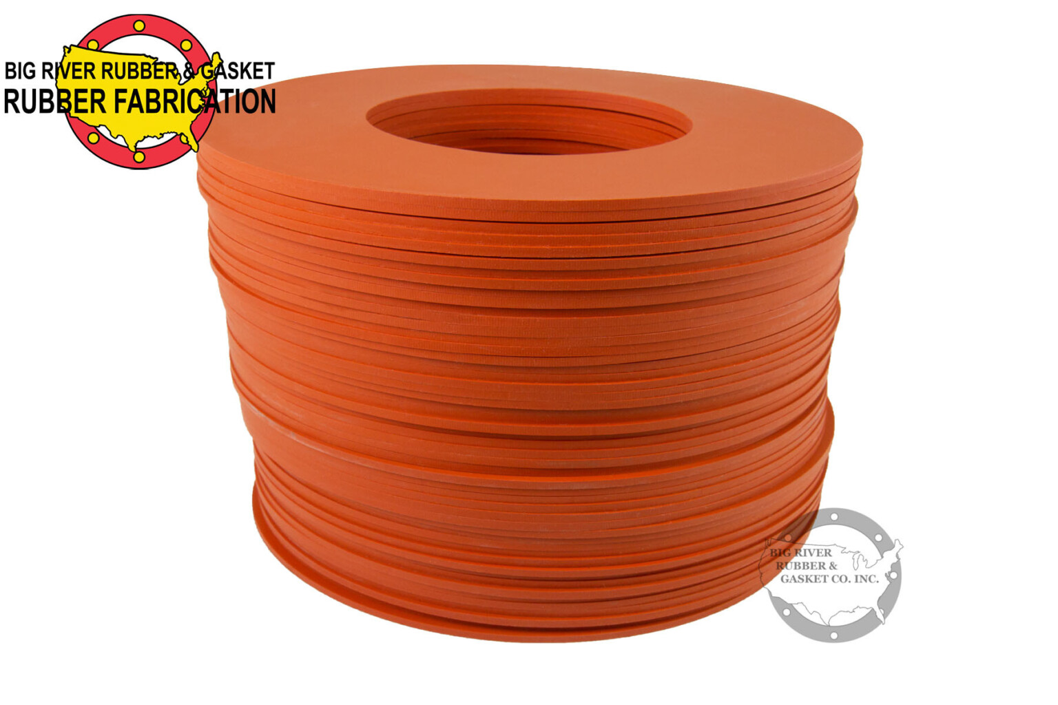 Silicone Rubber Gaskets 1/8″ Thick | Big River Rubber & Gasket