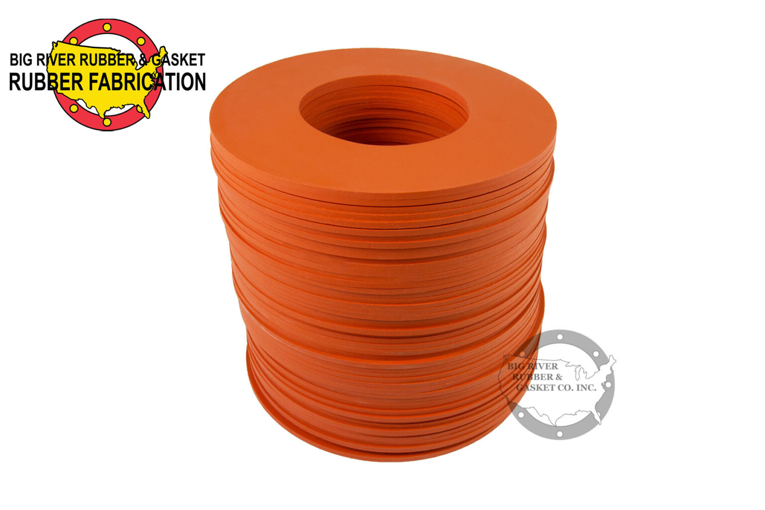 Silicone Rubber Gaskets 1/8″ Thick | Big River Rubber & Gasket