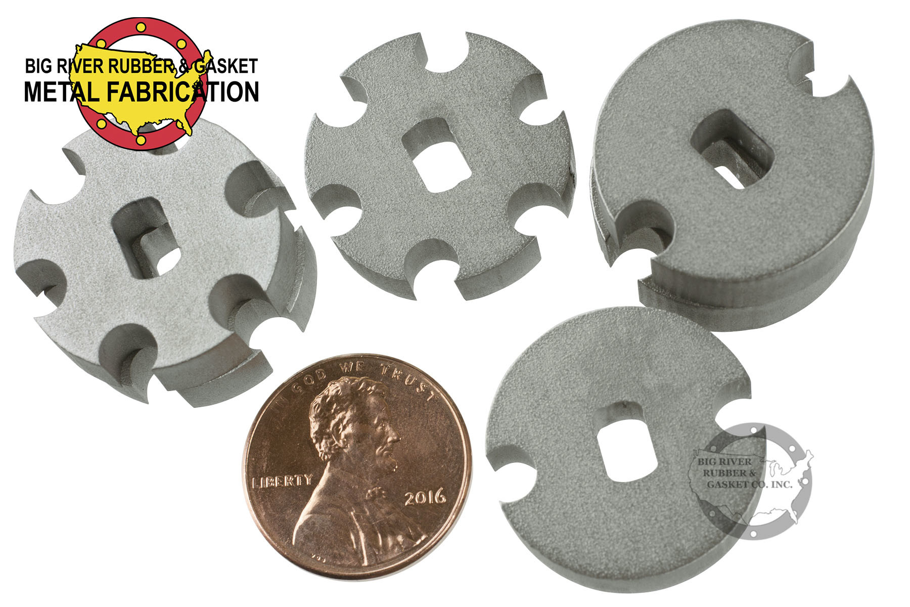 Small Custom Stainless Steel Parts | Big River Rubber & Gasket