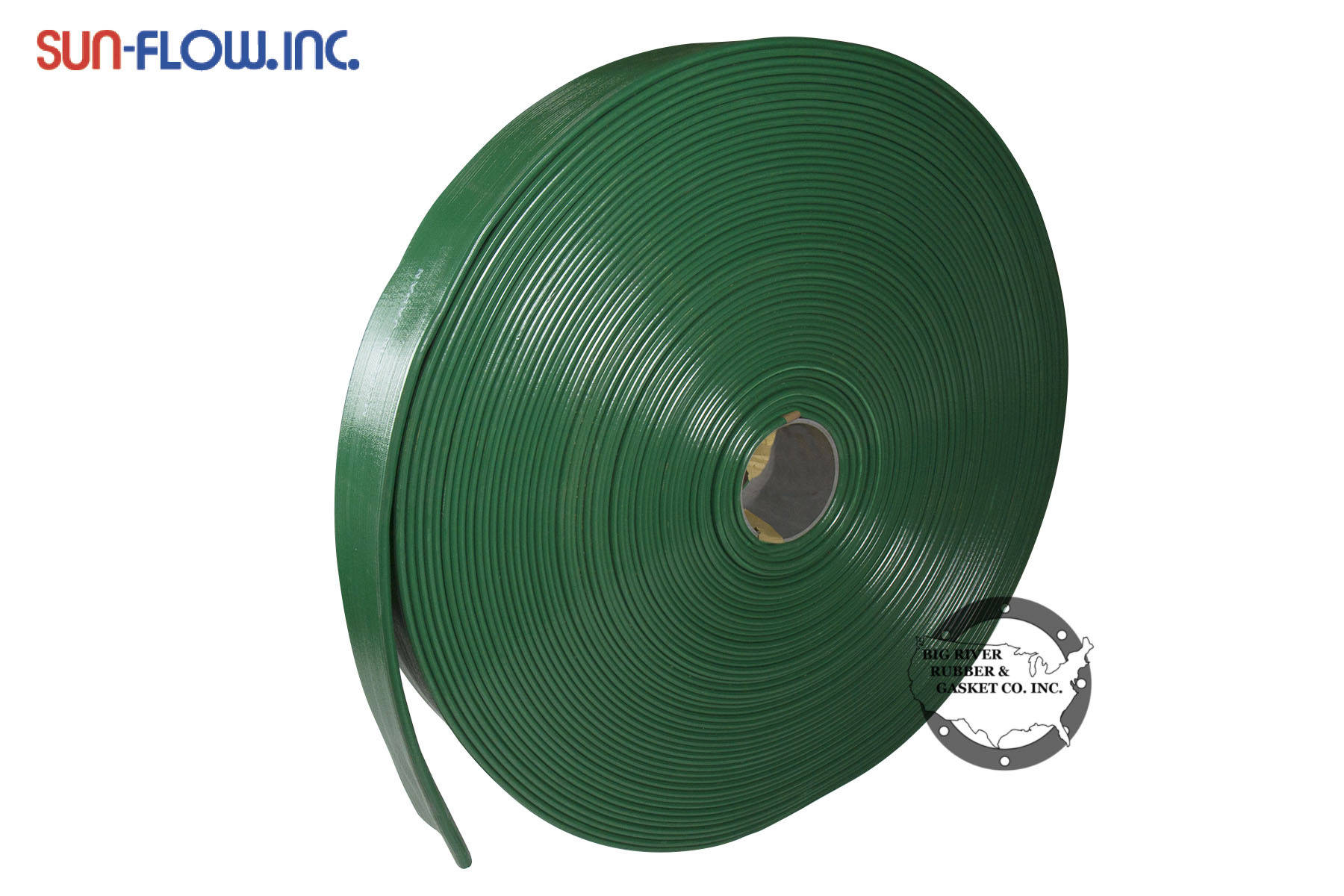Sun-Flow® PVC Water Discharge Hose SF-20 | Big River Rubber & Gasket