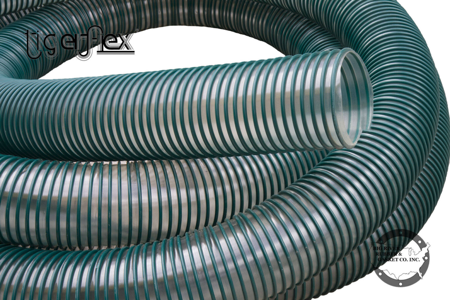 Kuriyama Tigerflex® Urevac™ UV1™ Series Polyurethane Ducting/Material ...