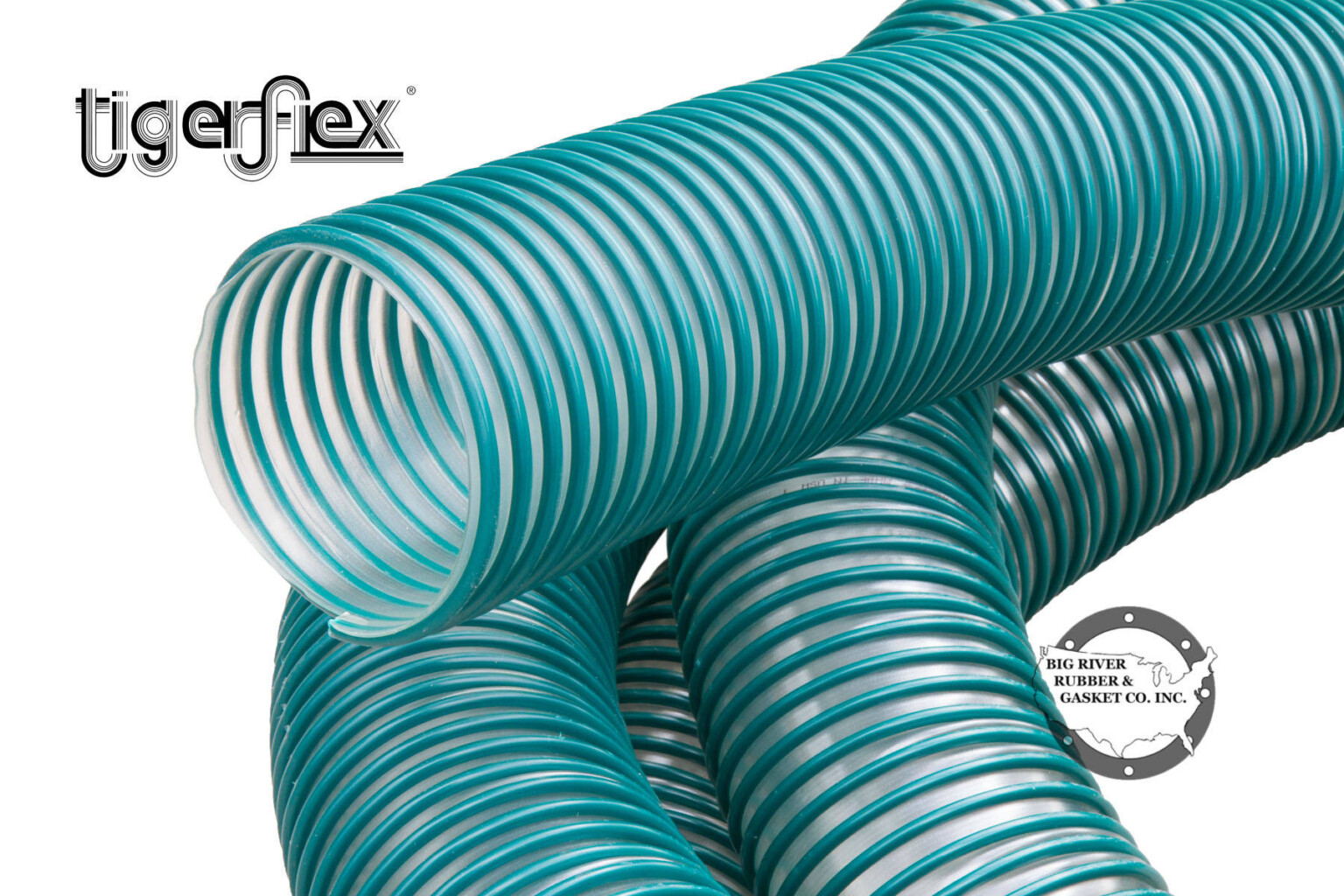 Kuriyama Tigerflex® Urevac™ UV1™ Series Polyurethane Ducting/Material ...