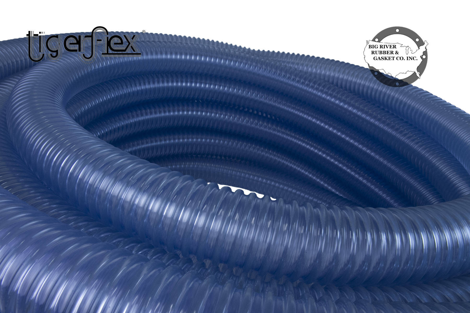 Kuriyama Tigerflex® WT™ Series Food Grade PVC Material Handling Hose ...