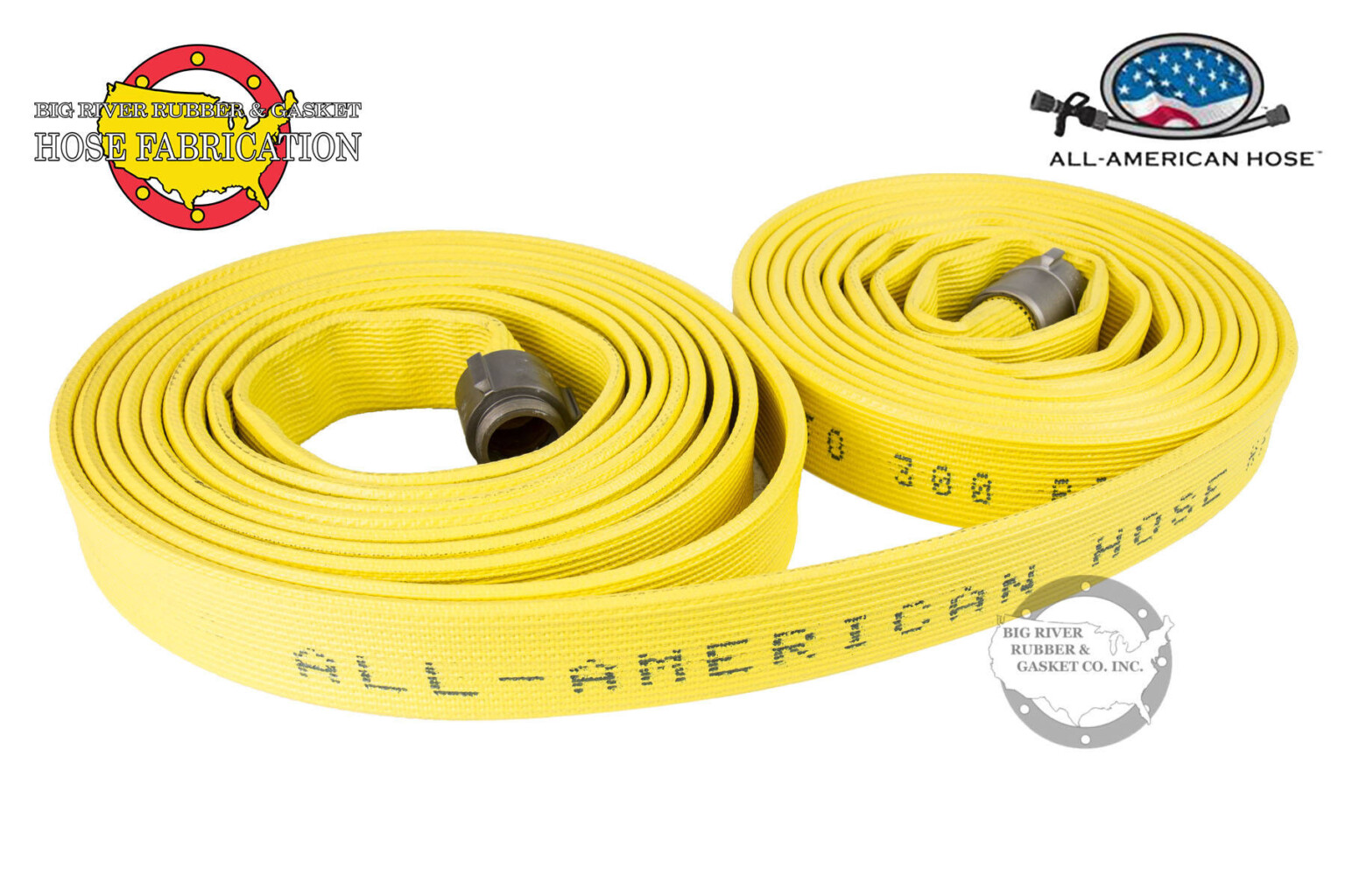 All American Hose Nitrile Rubber Fire Hose Assembly | Big River Rubber ...